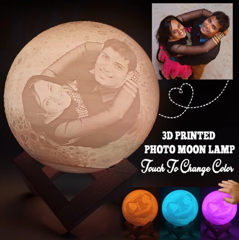Customized Moon Lamp - weddingplanet.in